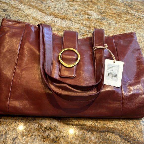 Bags | Hobo Brand Sawyer Tote 10 Genuine Leather Henna | Poshmark